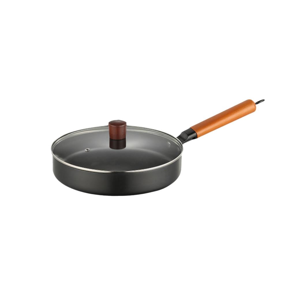QHUDLV Rust-Proof Nonstick Frying Pan Skillet, Natural Non-Stick, Even ...