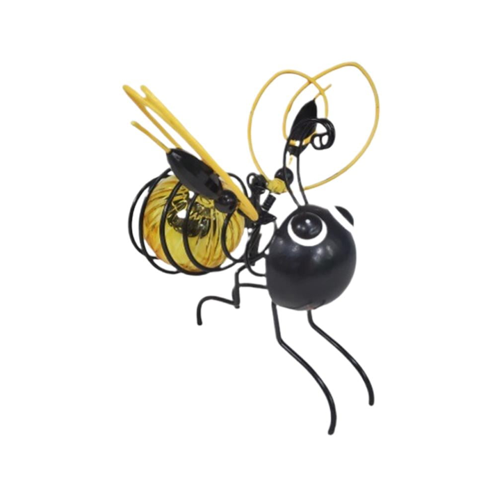 QHUDLV Solar Bees Lights Outdoor, 2025 New Solar Bees Simulation Lights ...