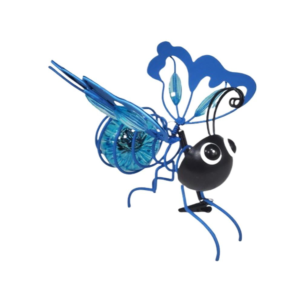 QHUDLV Solar Bees Lights Outdoor, 2025 New Solar Bees Simulation Lights Outdoor, Waterproof Bees ...