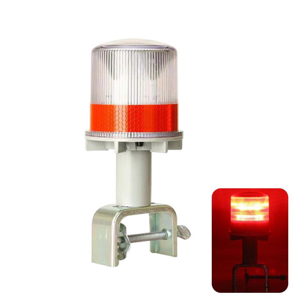 QHUDLV Solar Navigation Lights â€“ 360آ° Strobe Warning Clampâ€‘On â ...