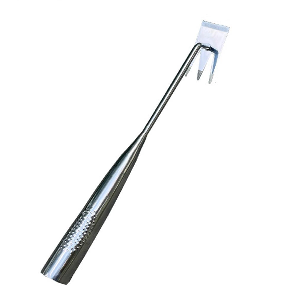 QHUDLV Steel Garden Rake Weed Puller,Manual Shovel and Root Extractor ...