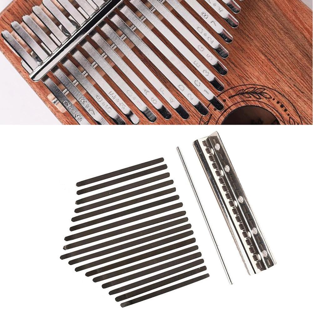 QHUDLV Thumb Piano Bridge 17 Keys Set Kit For Kalimba Replacement S3Z5 ...