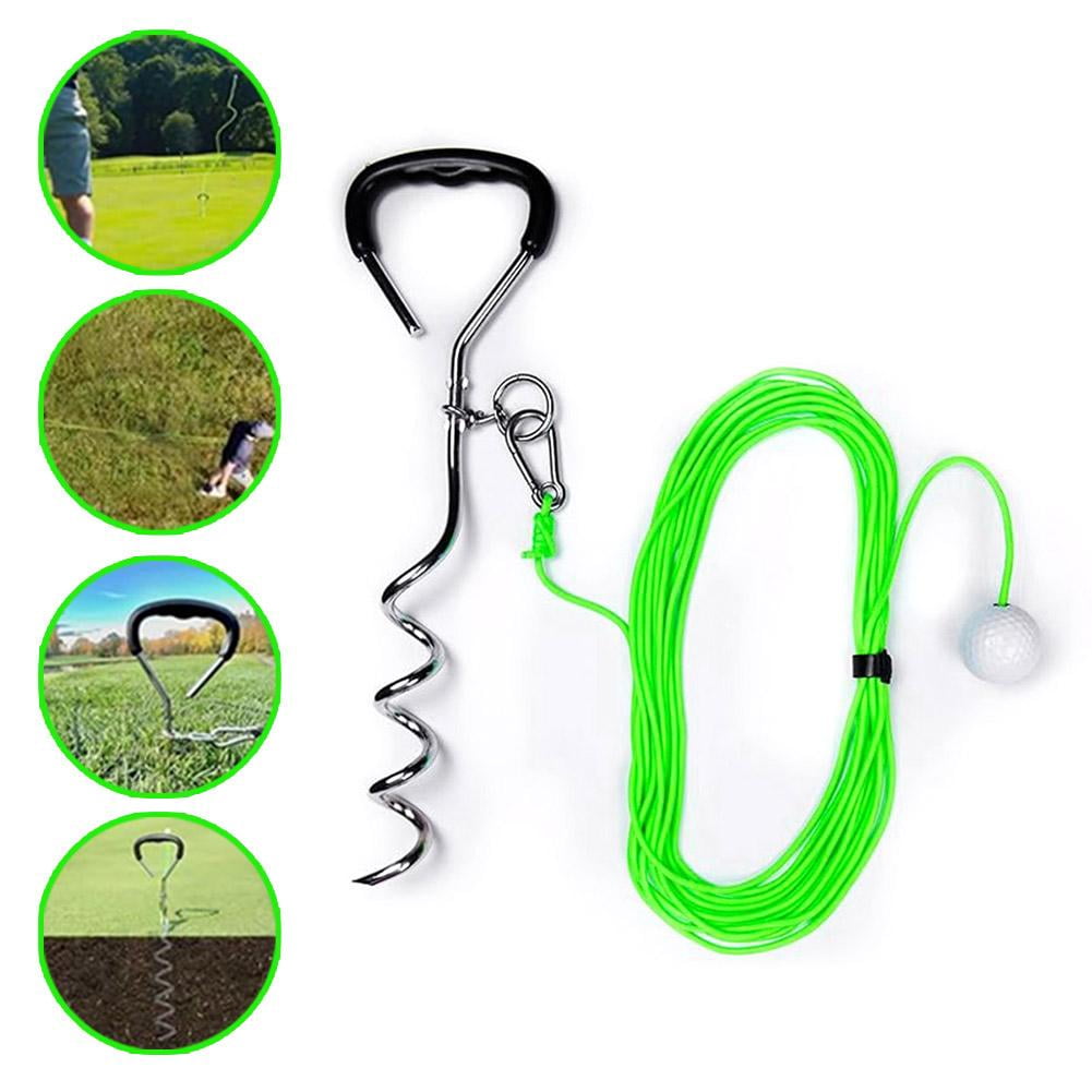 QHUDLV Training Tool for Drivers & Irons,Swing Away Ball On A Rope ...