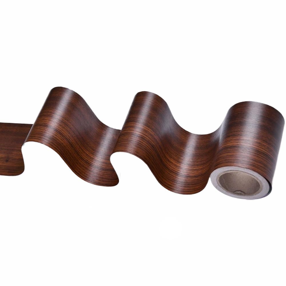 QHUDLV Trim Molding Tape, Self Adhesive Wood Grain, Skirting Wall ...