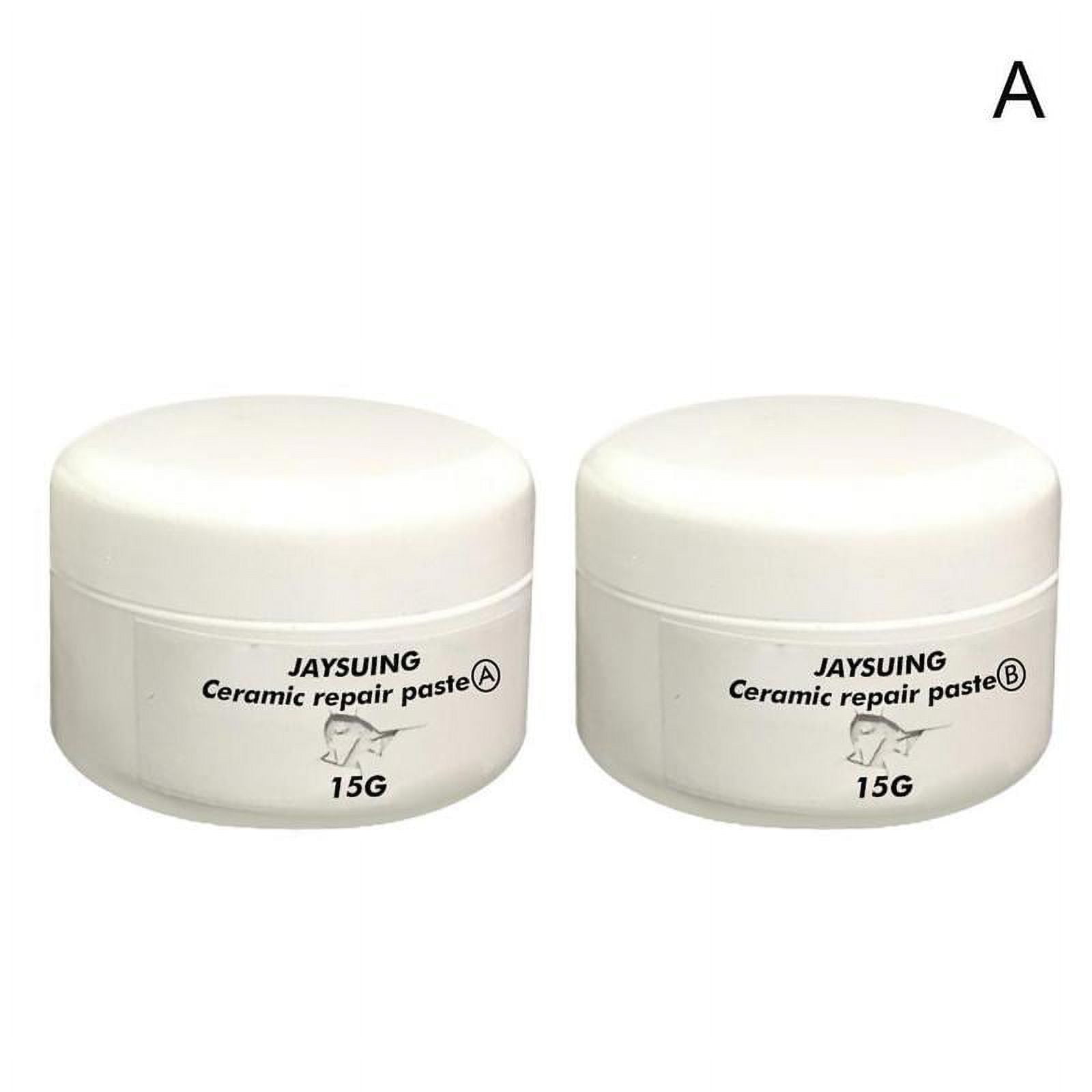 QHUDLV Tub Tile Repair Paste 2‑Pack,Porcelain Crack Filler,Ceramic ...