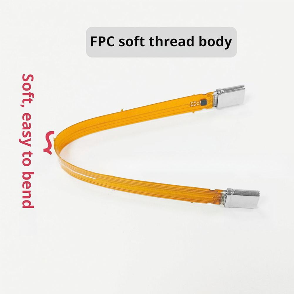QHUDLV USB4 Male to Male Full‑Function Cable,PD240W Dual‑Head Type‑C ...