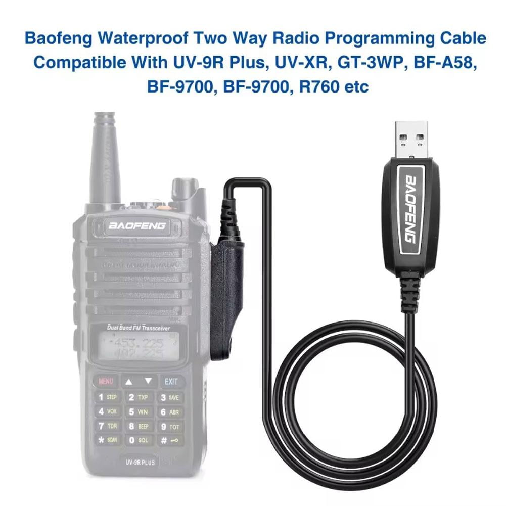 QHUDLV Usb Programming Cable & Software For Baofeng Uv-5r Bf-888s Hot ...