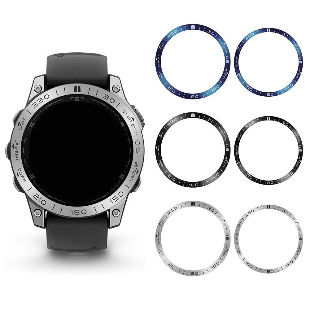 QHUDLV Watch Bezel Bumper Cover,Metal Protector,Fits Garmin Fenix 8 ...