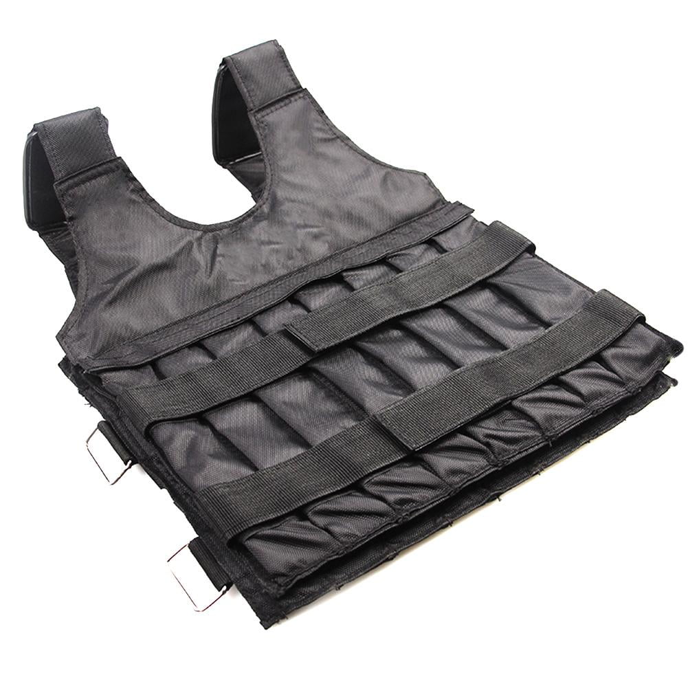 QHUDLV Weighted Vest for Exercise – 15kg 20kg 50kg Adjustable – Running ...