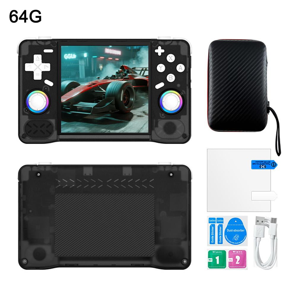 QHUDLV XF40H Handheld Game Console, 4.0-inch IPS Screen, RK3326 Quad ...