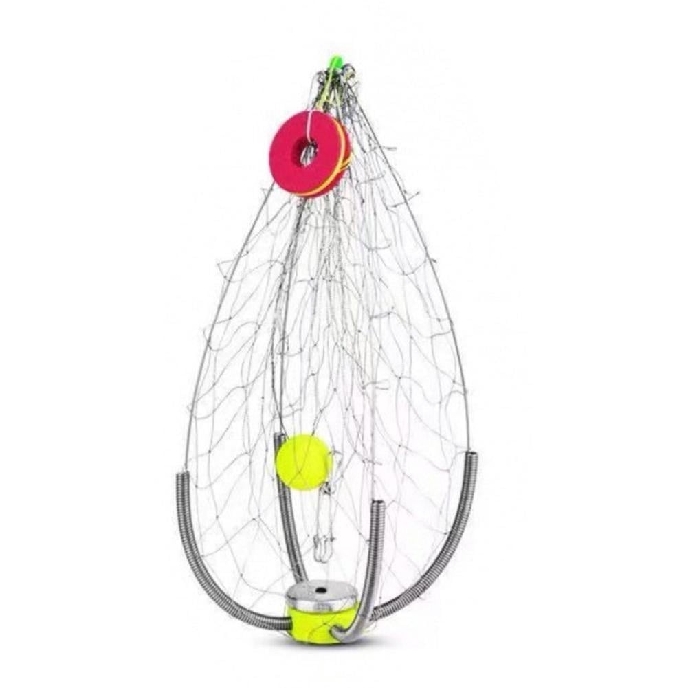 QHUDLV YUYQAQ Crab Trap, Automatic Opening Closing Fishing Trap ...