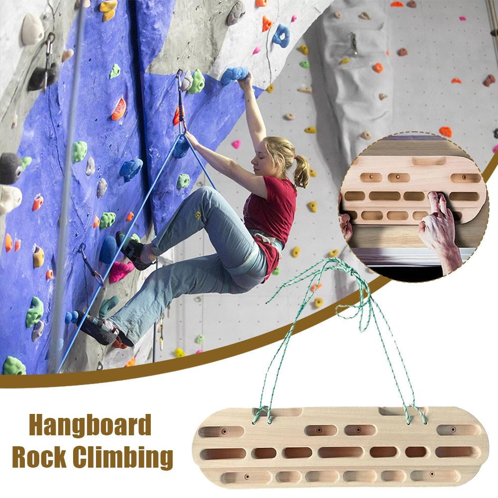 QHUDLV ZXCVWWE Hangboard Training Board Climbing Board Fingerboard ...