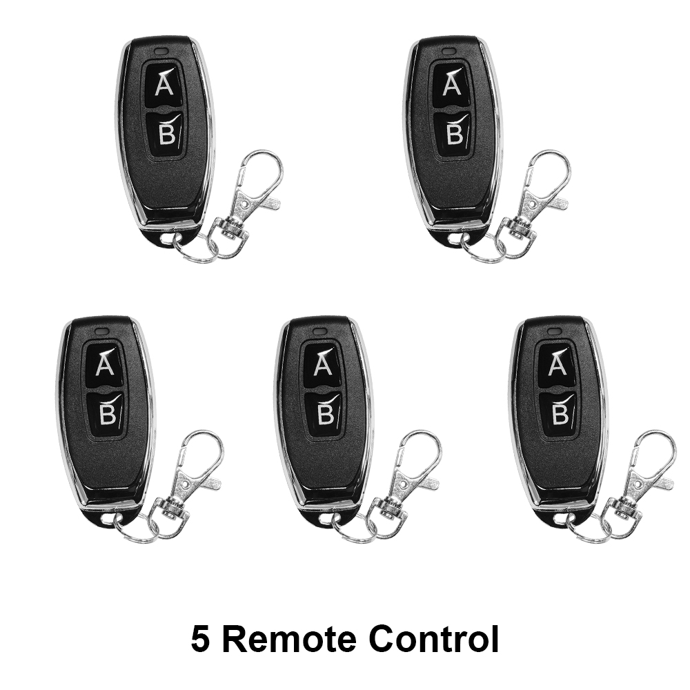 QIACHIP 433Mhz Universal Wireless Remote Control Switch AC 85V 110V ...