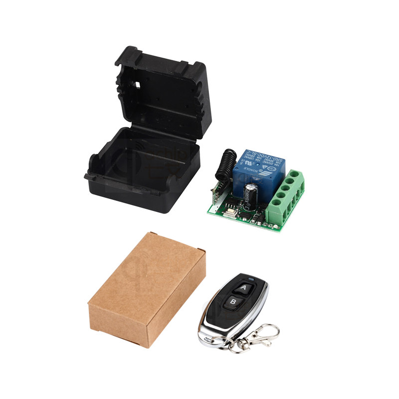 QIACHIP 433Mhz Universal Wireless Remote Control Switch DC 12V 1CH ...