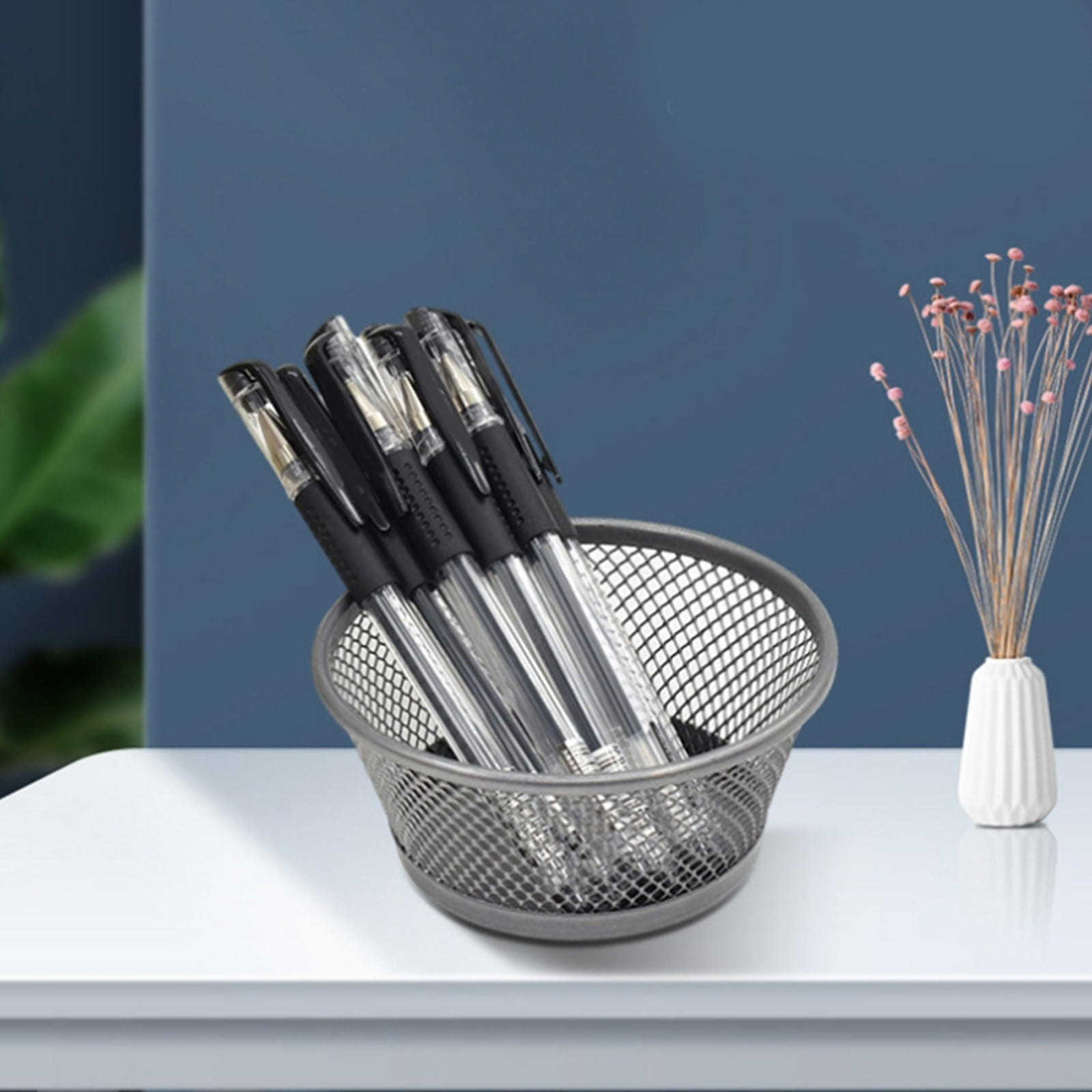 QIAKAA Paper Clip Holder, PaperClip Holders for Desk, Premium Metal ...