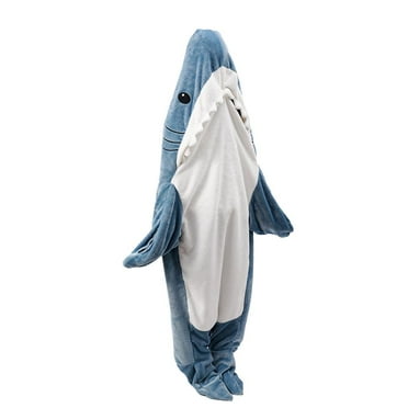 Shark Blanket Adult Wearable Shark Blanket, Super Soft Cozy Shark Shawl ...