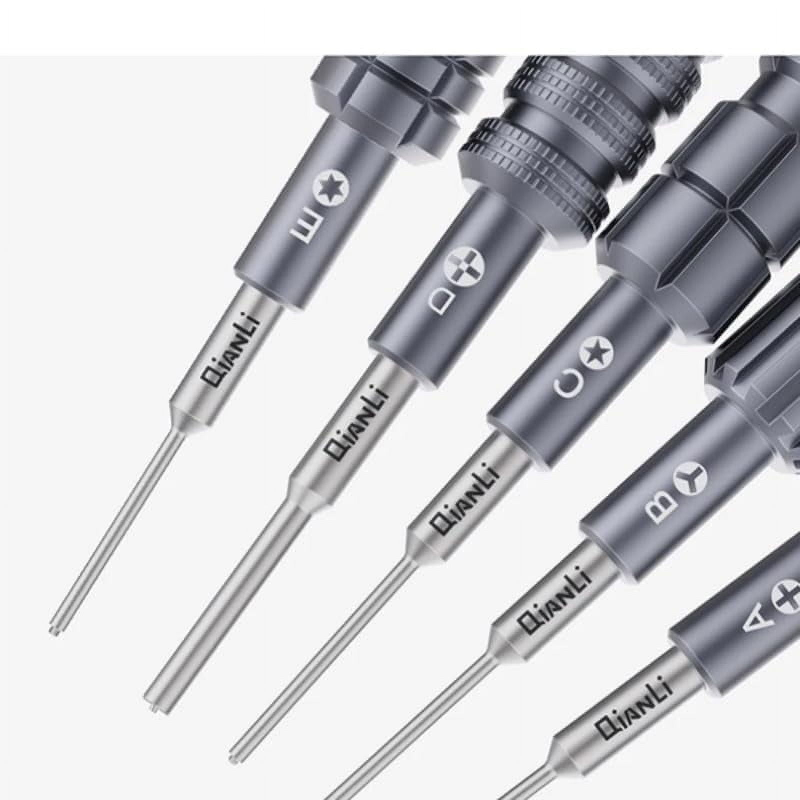 QIANLI 5PCS of iTor 3D Batch Heads Full Set of QianLi ToolPlus Precision Disassembly Screwdriver ...
