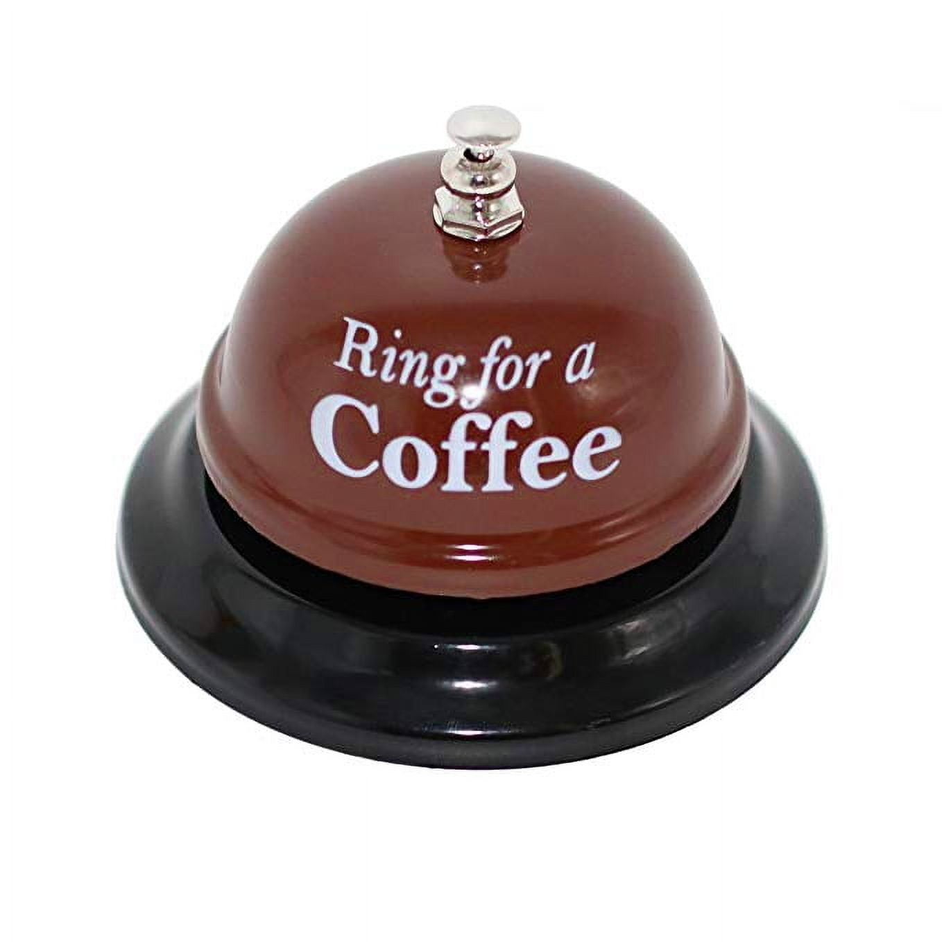 QIAOIDEA Coffee Bar Coffee Station Service Bell Ring for a Coffee Desk ...