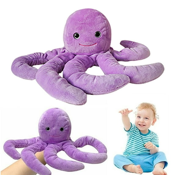 QIAOKUN Sea Animal Hand Puppet Realistic Plush Toy With Moveable Mouth ...