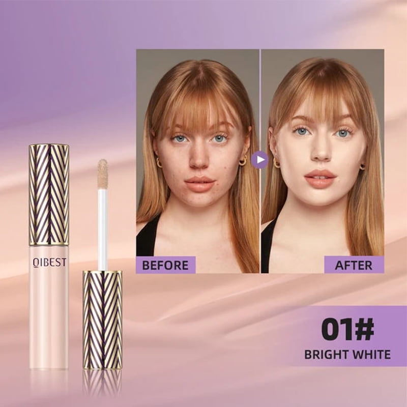 QIBEST 1/2Pcs Concealer Liquid Waterproof Facial Modification ...