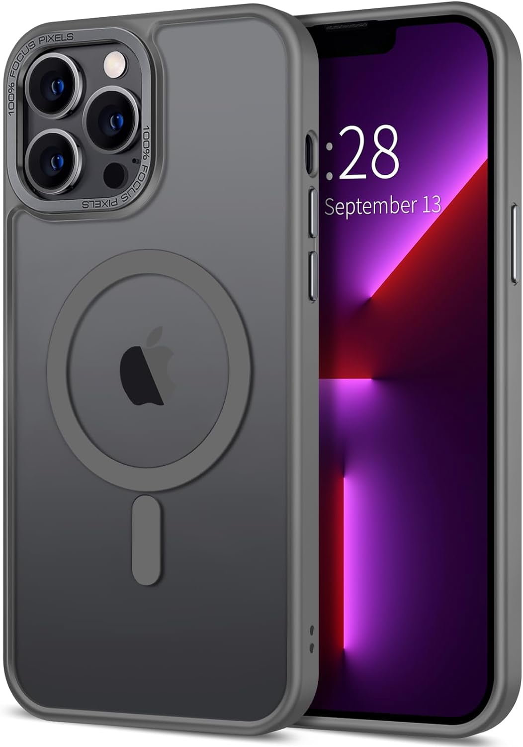 QICICI-Case For Iphone 13 Pro Max Case Magnetic Translucent Matte Phone ...