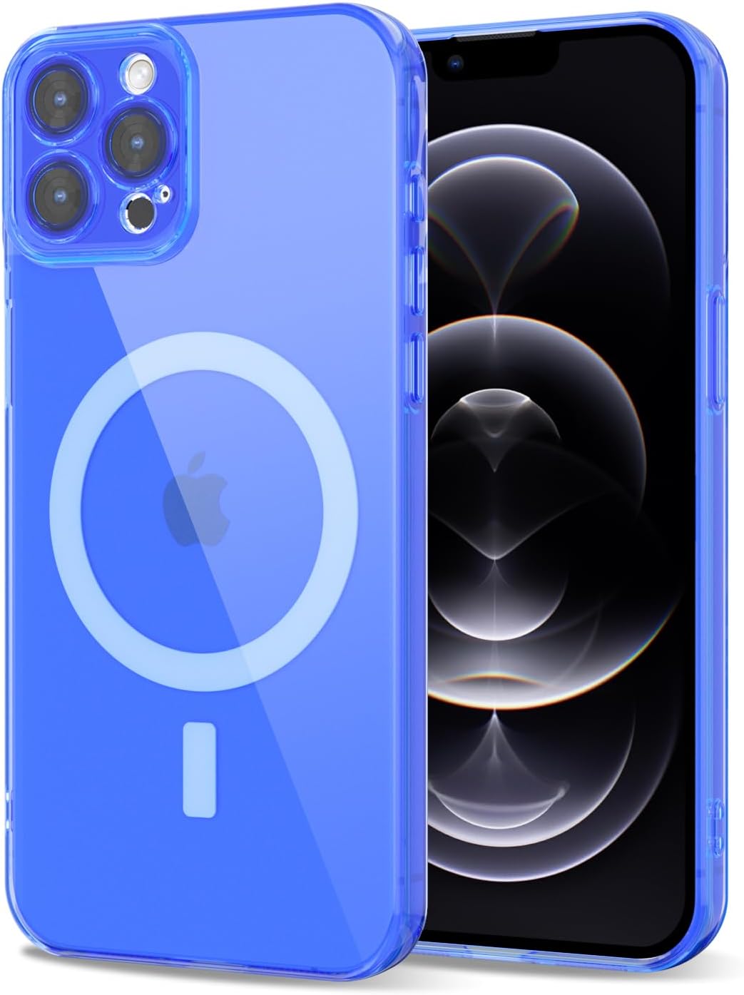 QICICI-For Iphone 12 Pro Case Clear Compatible With Magsafe ...