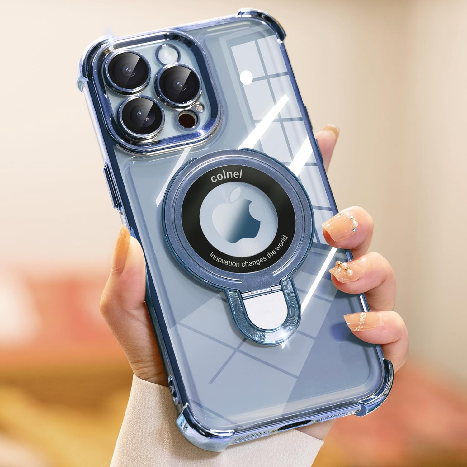 QICICI-For Iphone 13 Pro Case With Integrated Lens Protection ...