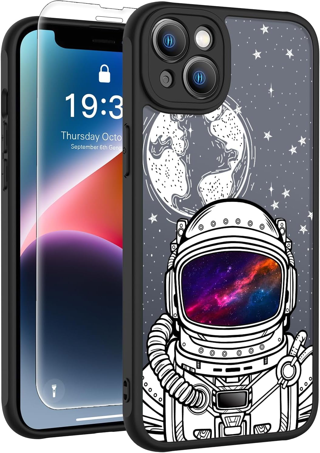 QICICI-For Iphone 15 Case With Enhanced Camera Lens Cover And Screen ...