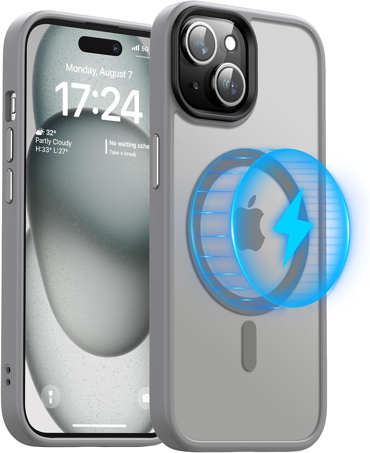 QICICI-Magic Mag Series Designed For Iphone 15 Plus Case, [Military ...