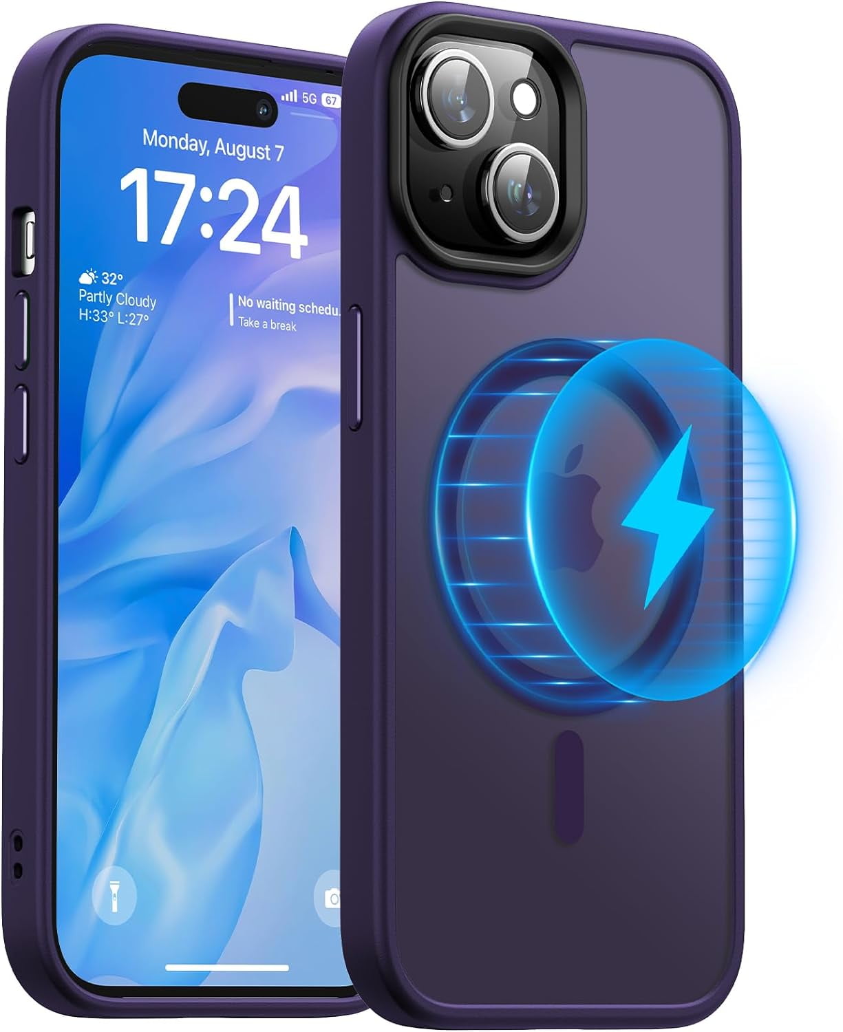 QICICI-Magic Mag Series Designed For Iphone 15 Plus Case, [Military ...