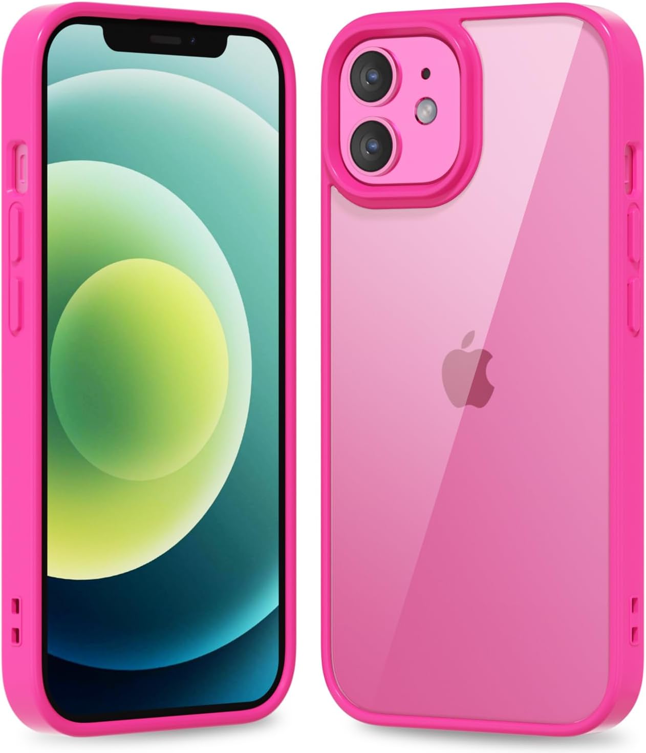 QICICI-Thin Slim Clear Case For Iphone 12/12 Pro, Transparent Hybrid ...