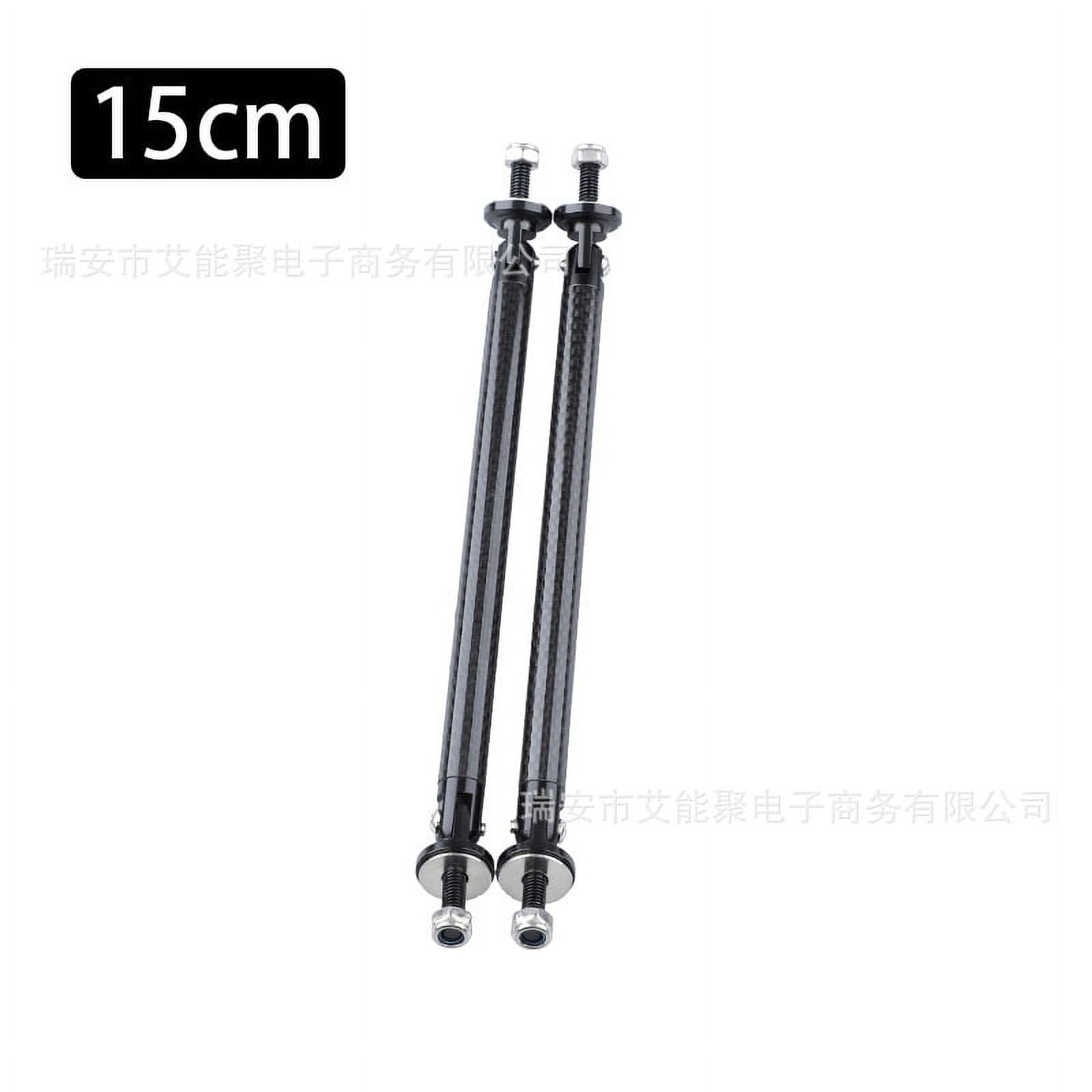 QIDITONG 1 Pair Aluminum Alloy Front Bumper Splitter Strut Tie Rod Bar ...