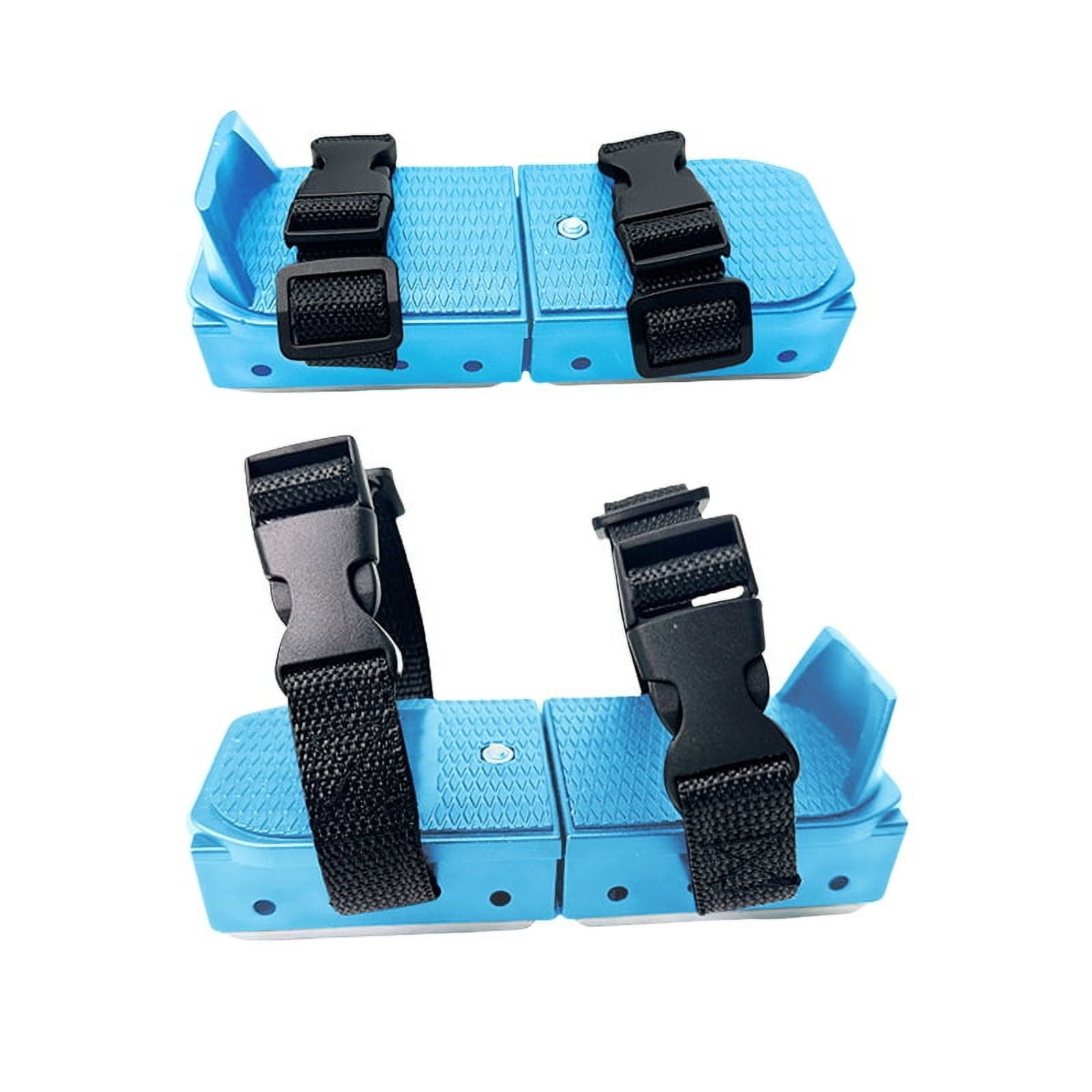 QIDITONG 1 Pair Toddler Ice Skates Kids Adjustable Double Runner Ice ...