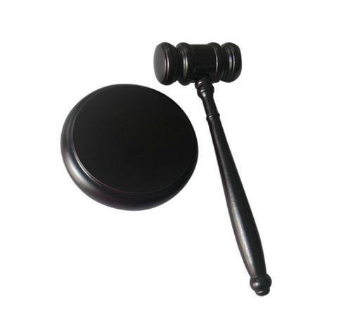 QIDITONG 1 Set Gavel And Sound Block Set Judge Gavel Prop Wooden Gavel ...