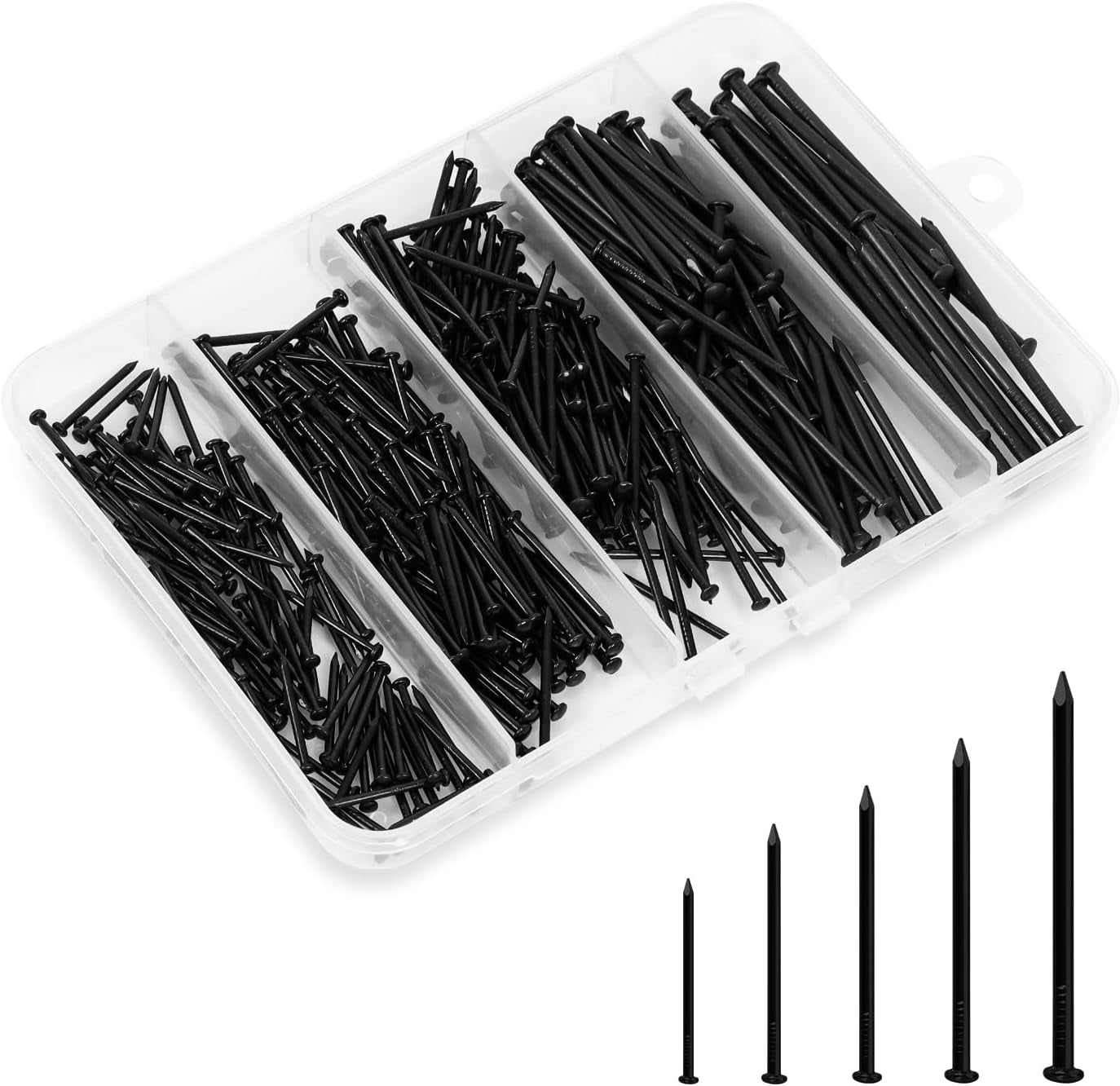 QIDITONG 1 Set Of Hardware Nails Multi-Size Nails For Wall Hangings ...
