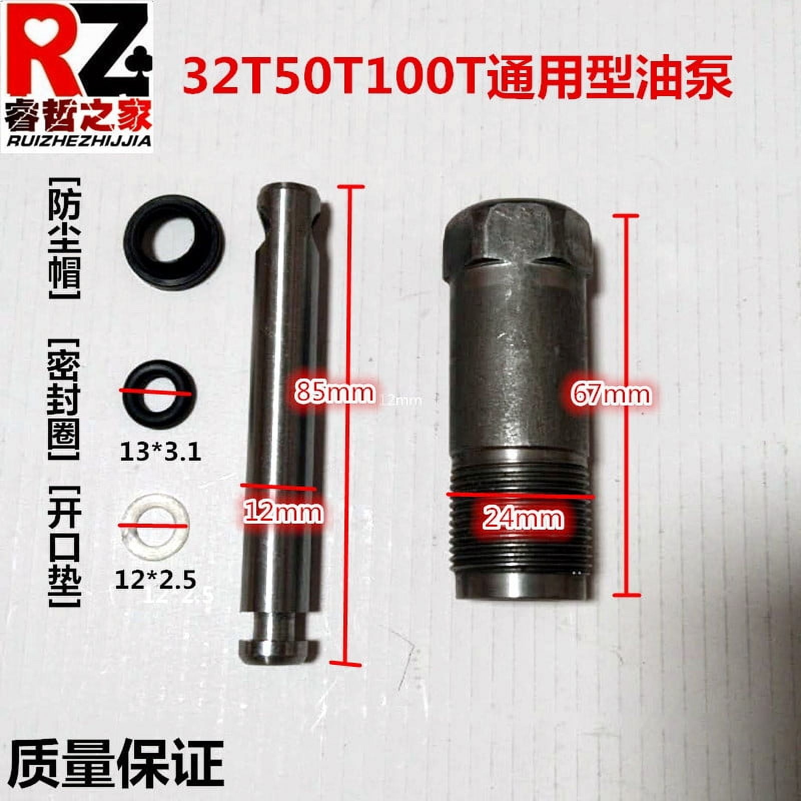 QIDITONG 1 Set Hydraulic Jack Plunger Replacement Hydraulic Jack Piston ...