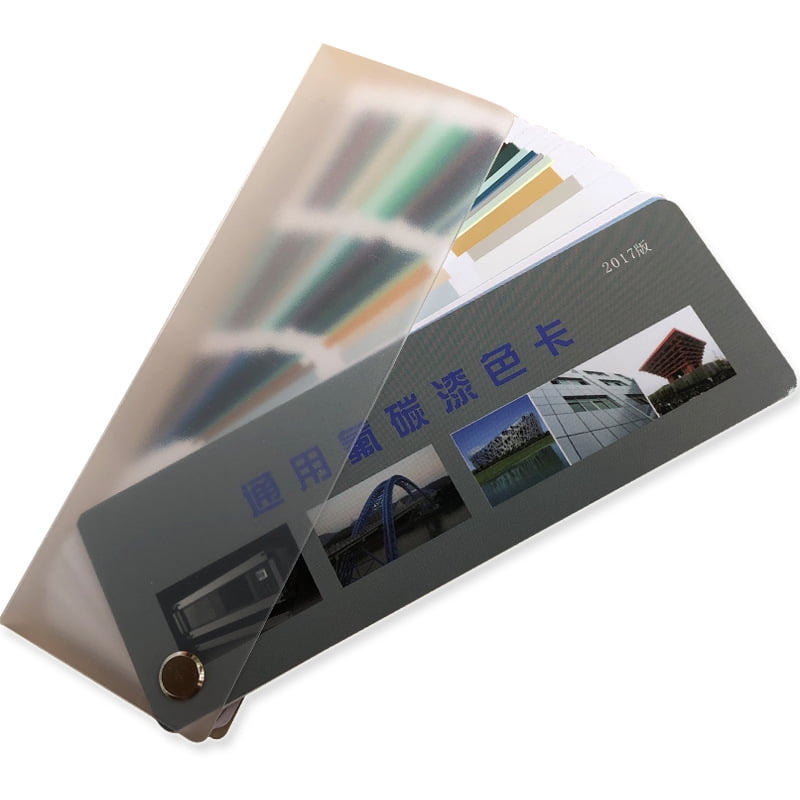 QIDITONG 1 Set Paint Color Sample Cards For Floor Portable Color ...