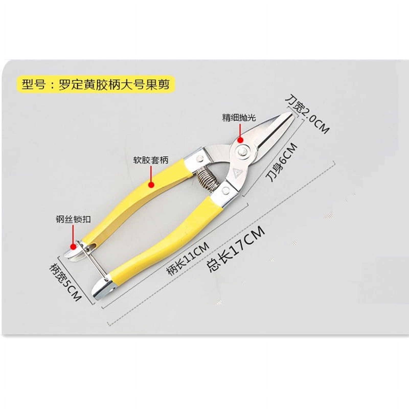 QIDITONG 1 Set Wicker Weaving Tool Rattan Pick Repair Scissor Nonslip ...