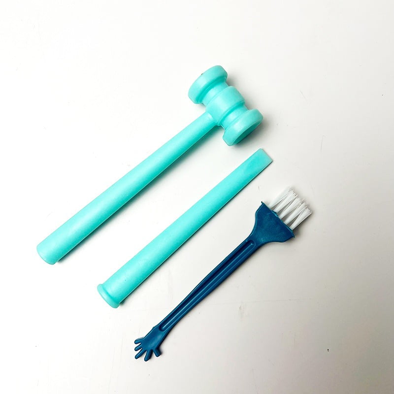 QIDITONG 10 Sets Of Diy Digging Toy Set With Hammer Chisel And Brush ...