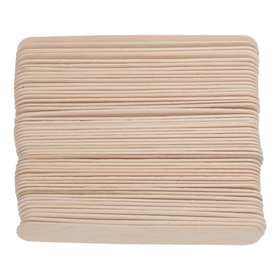[200 Count] 3.6 Inch Wooden Multi-Purpose Popsicle Sticks, Craft, Ice ...