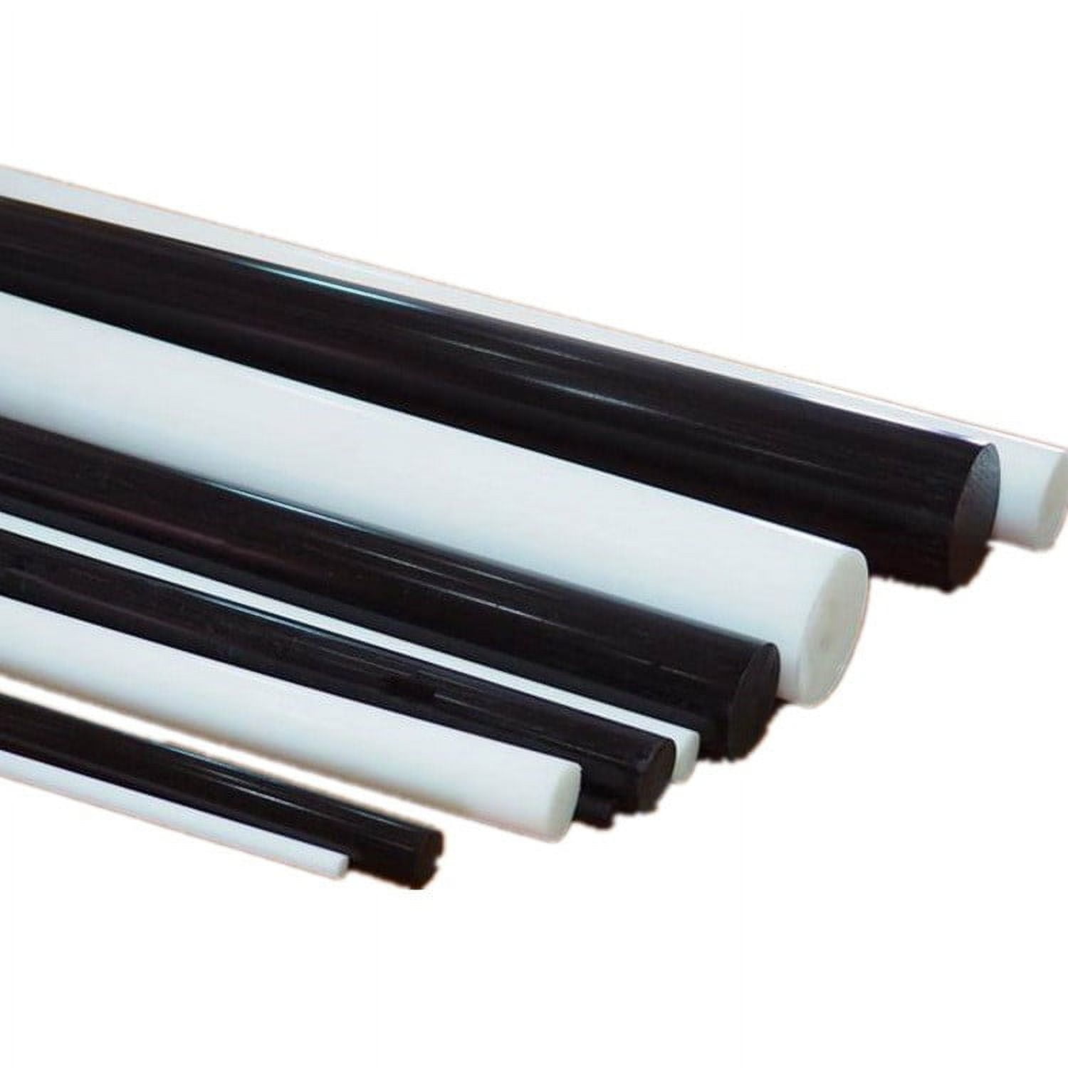 QIDITONG 10PCS POM Rods Dowel Rods Polyoxymethylene Rods High Hardness ...