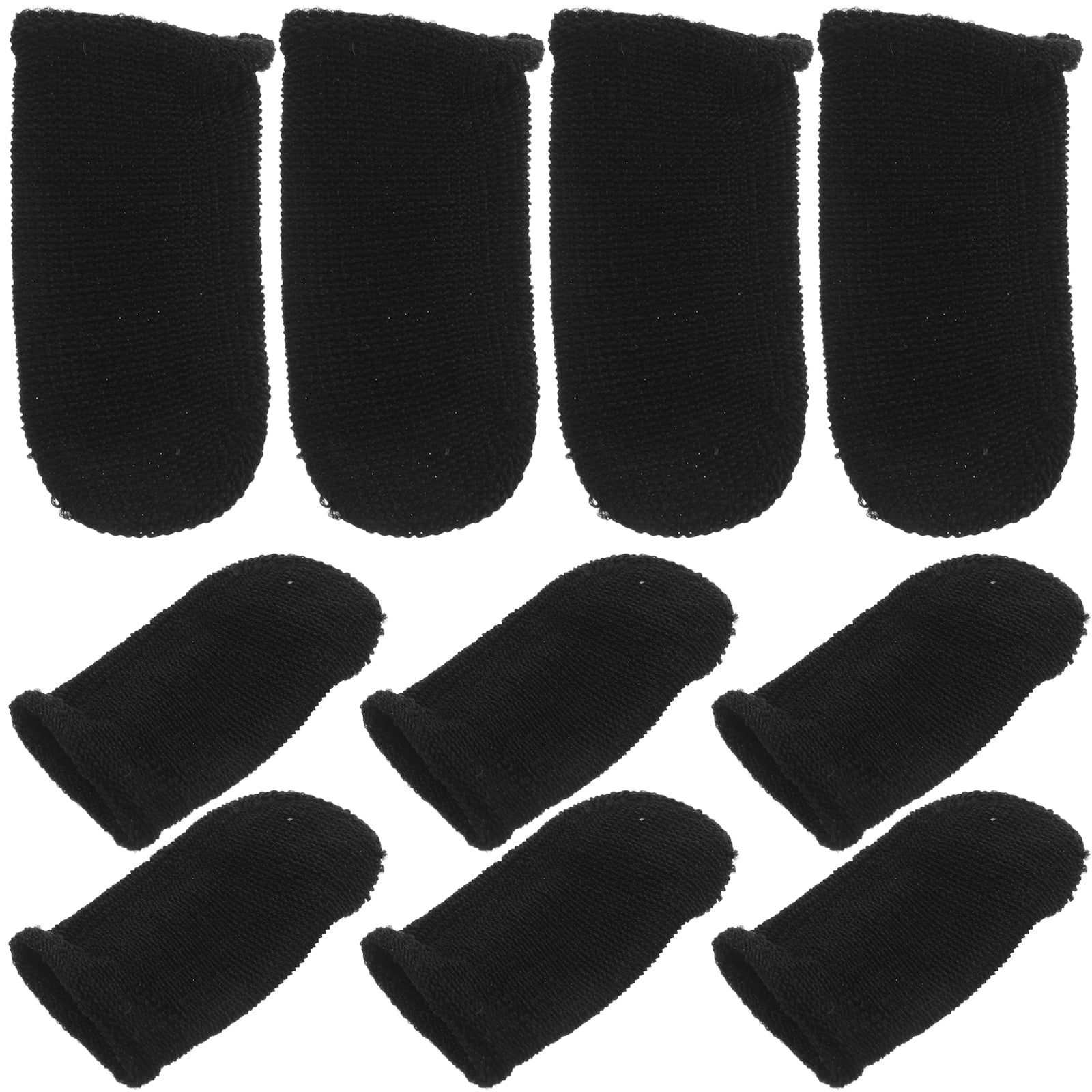 QIDITONG 10pcs Non Sweat Breathable Gaming Finger Sleeves Ultra Thin ...