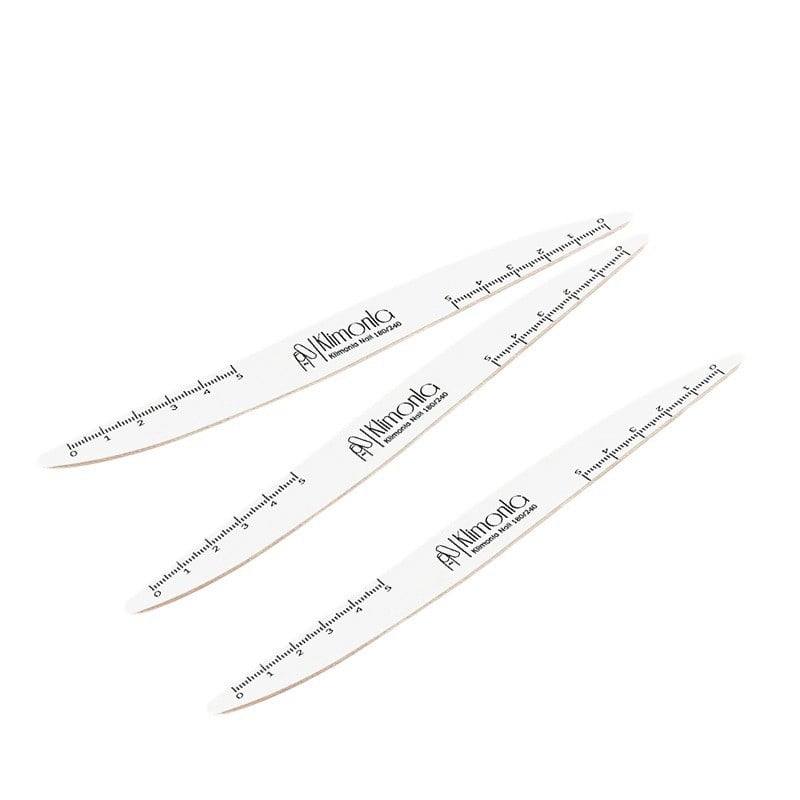 QIDITONG 10pcs Willow Leaf Shaped Nail Files for Manicure and Pedicure ...