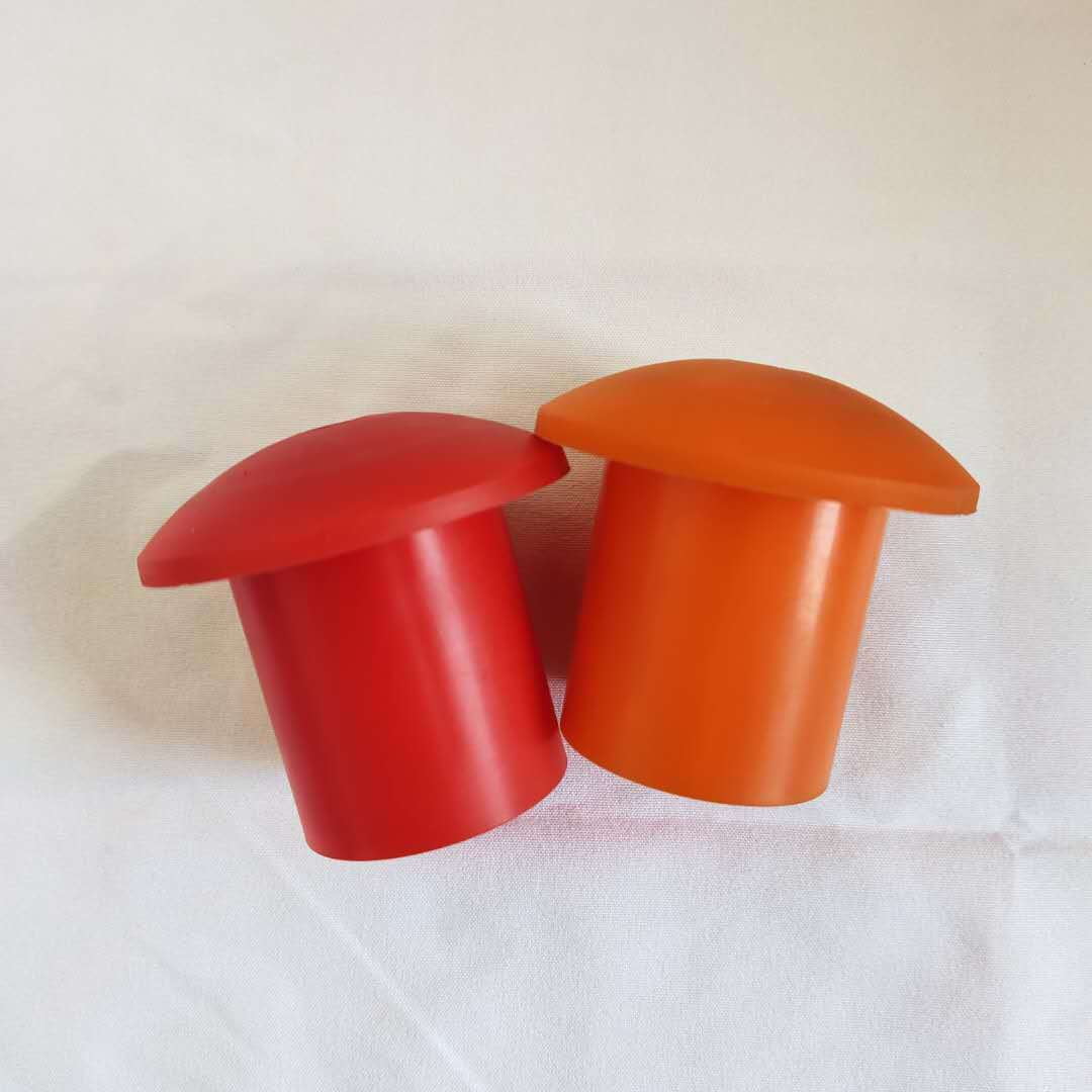 QIDITONG 12 Pcs Rebar Caps Red Rebar Cap Covers Plastic End Caps ...