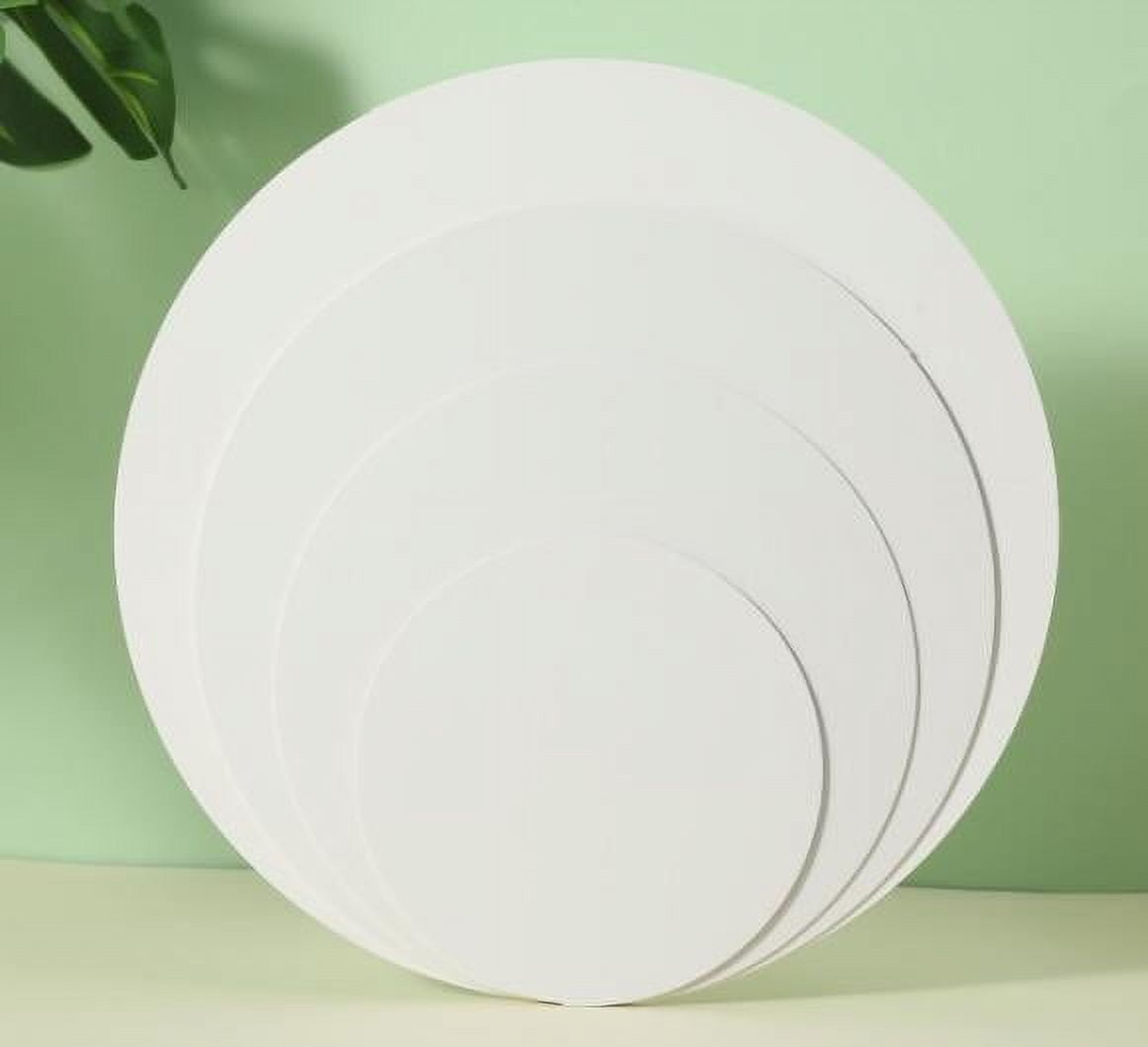 QIDITONG 12pcs Round Cake Boards Circle Cardboard Cake Base Cake ...