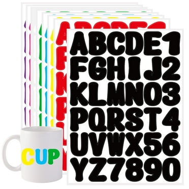 Numbers Line Up Floor Decals Spots Round Bright Color Markers 4 Inches ...