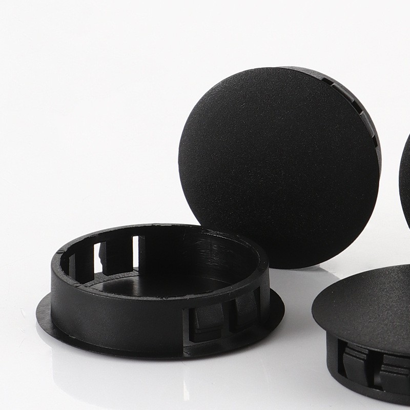 QIDITONG 160Pcs Hole Plugs Plastic End Caps for Screw Heads Round Snap ...