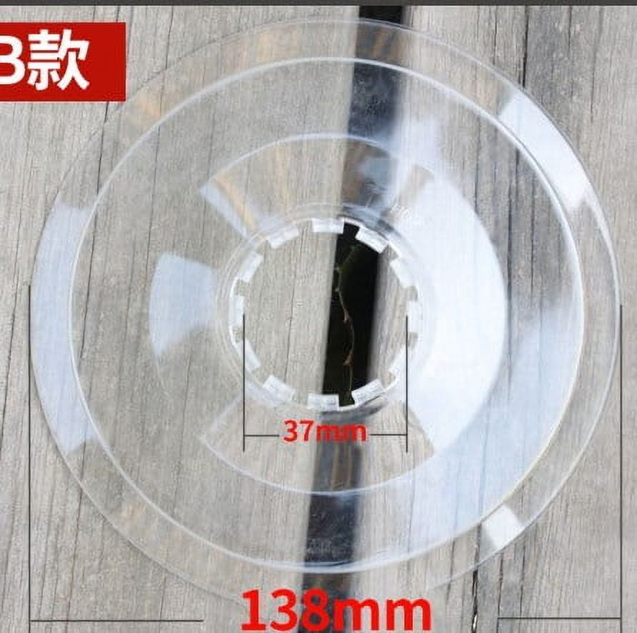 QIDITONG 2 Pcs Bike Flywheel Guard Transparent Spoke Protector for ...