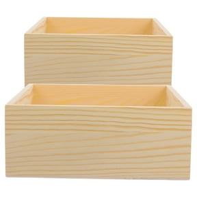 Small Wooden Storage Box
