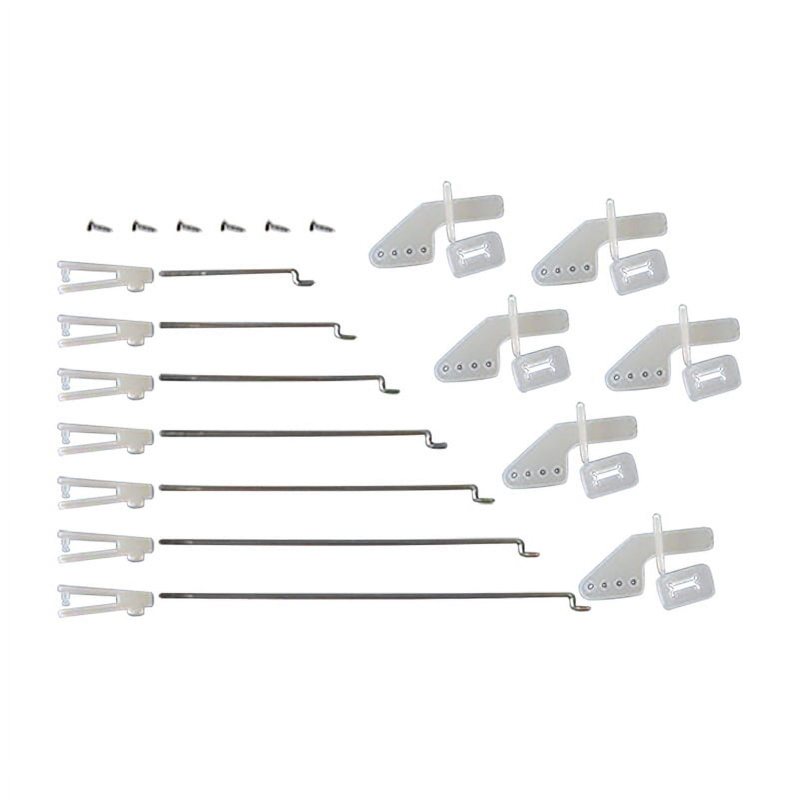 20 Sets RC Pushrod Connector Linkage Stopper Control Horns Parts for RC ...
